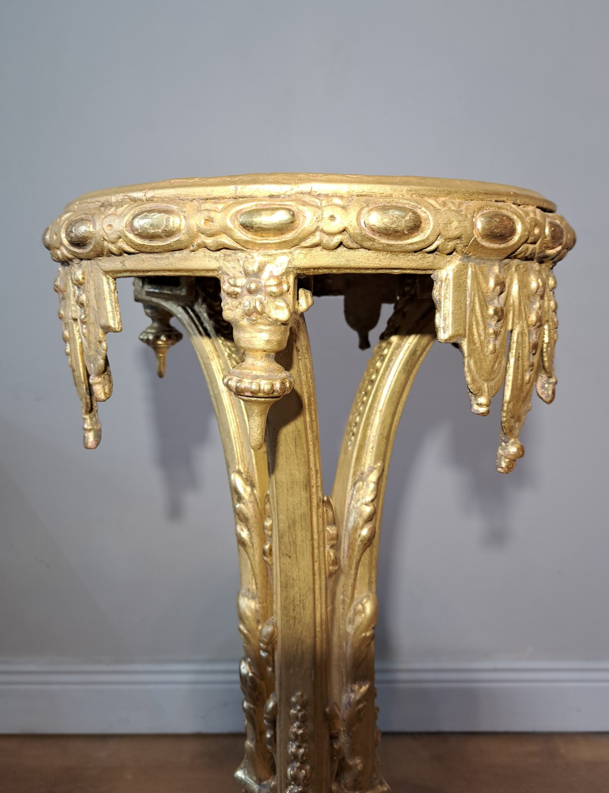 19th Century Giltwood And Gesso Torchere - The Gilt Emporium